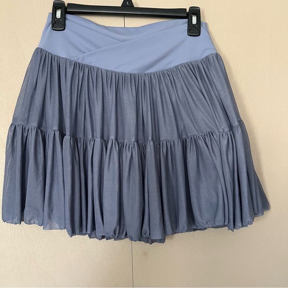Blogilates | Skirts | L Blogilates Bluegrey Athletic Skort Ballerina ...